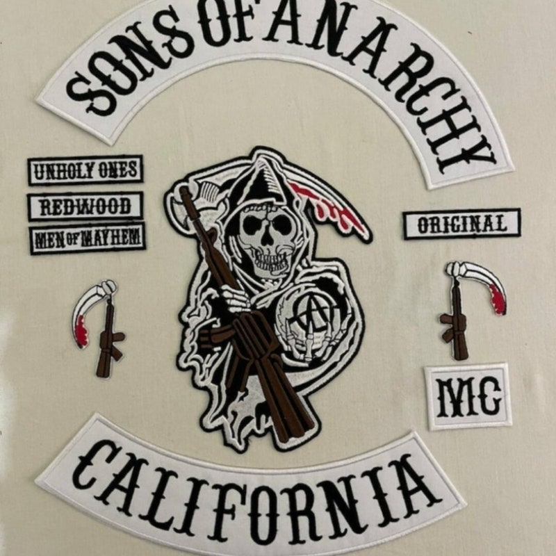 Sons of Anarchy Patches - Etsy
