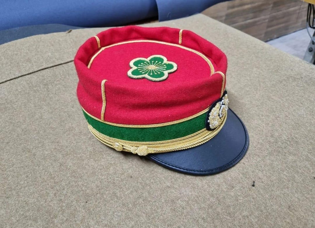 Empire of Japan Former Japanese Army Hat Tairei Military - Etsy