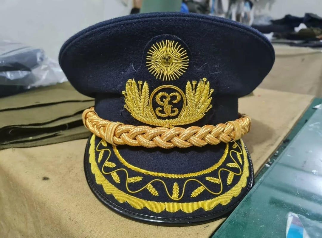 WW2 Era Peru & Ecuador WAR 1941 Peruvian Police General Guardia Hat ...