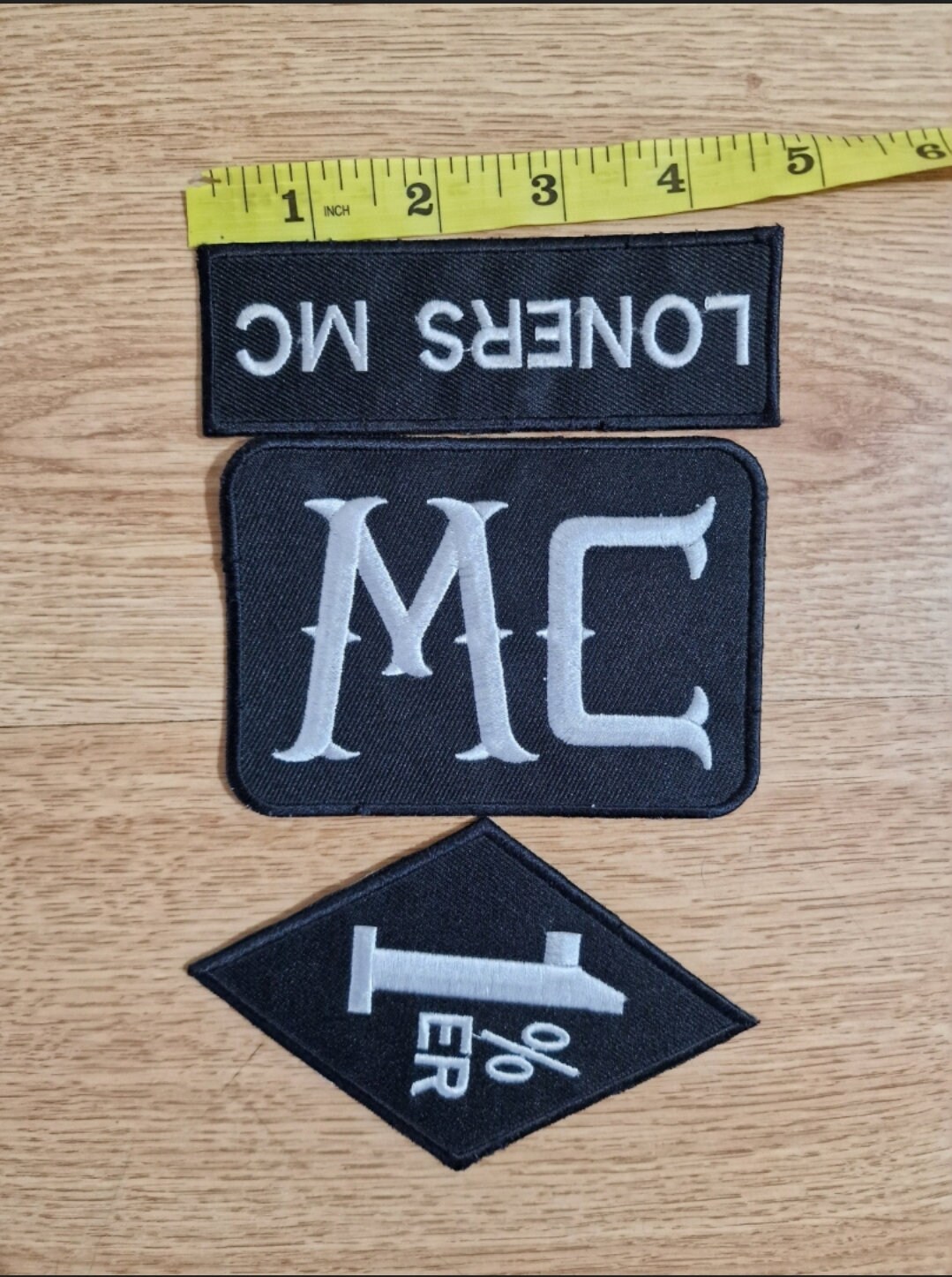 Loners MC Canda Vintage Embroidery Patches Iron On - Etsy