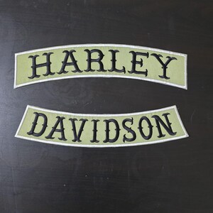 Harley Davidson Willie Rockers Embroidery Patch Biker Motorcycle Patch ...