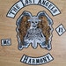 The Lost Angels Harmony 5 Pcs Bikers Patch Full Embroidery Iron on Set ...