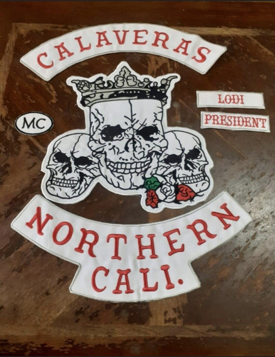 Calaveras Motorcycle Club Crest