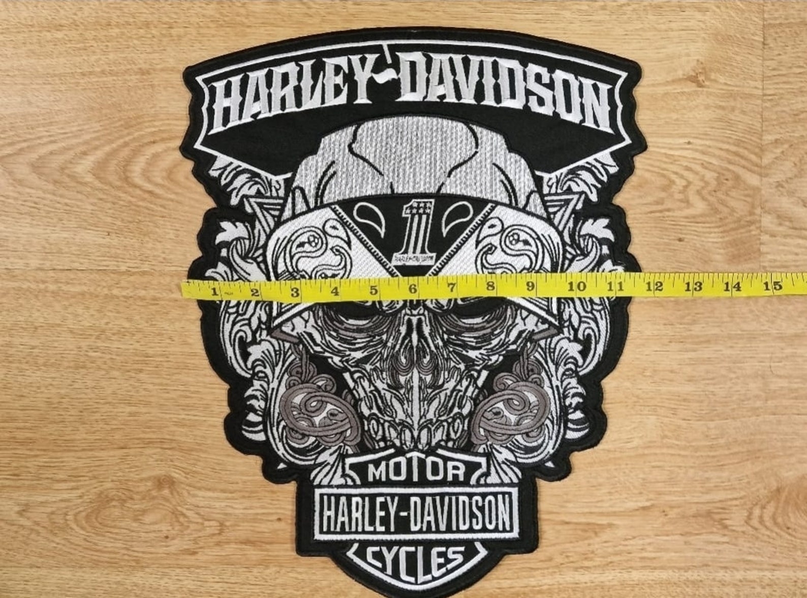 Harley Davidson Willie Rockers Large Embroidery Patch Biker Motorcycle ...