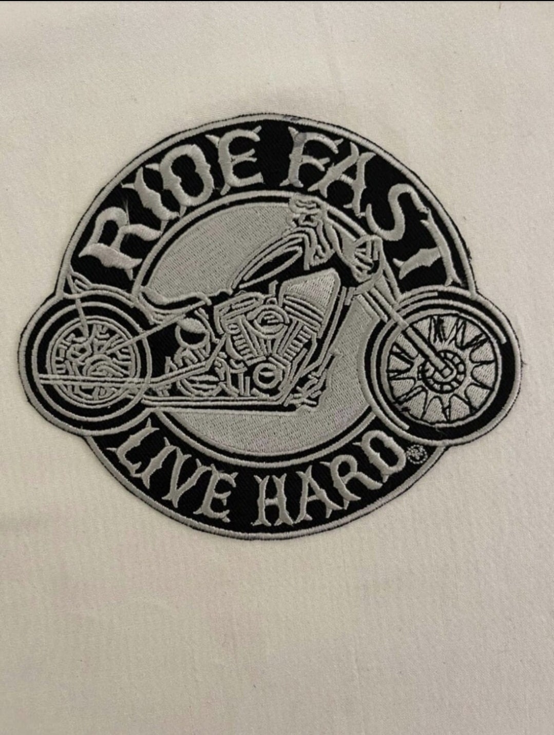 Harley Davidson Rockers Ride Fast Biker Patch Vest/jacket New Set of 3 ...