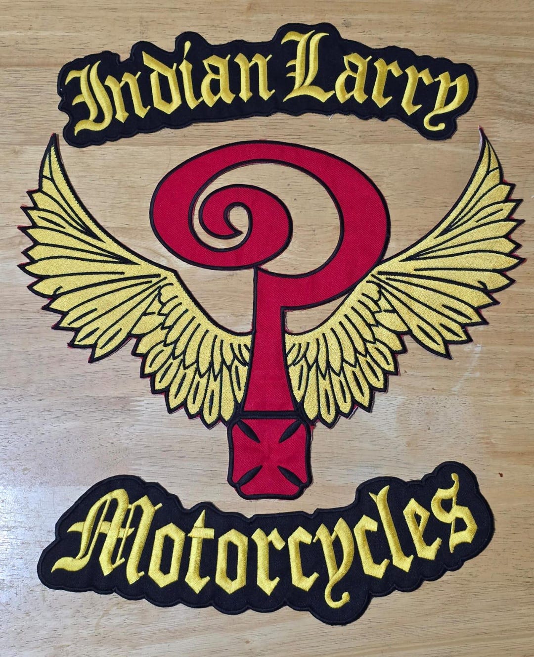 Indian Larry Motorcycle Embroidery Patches Iron On - Etsy