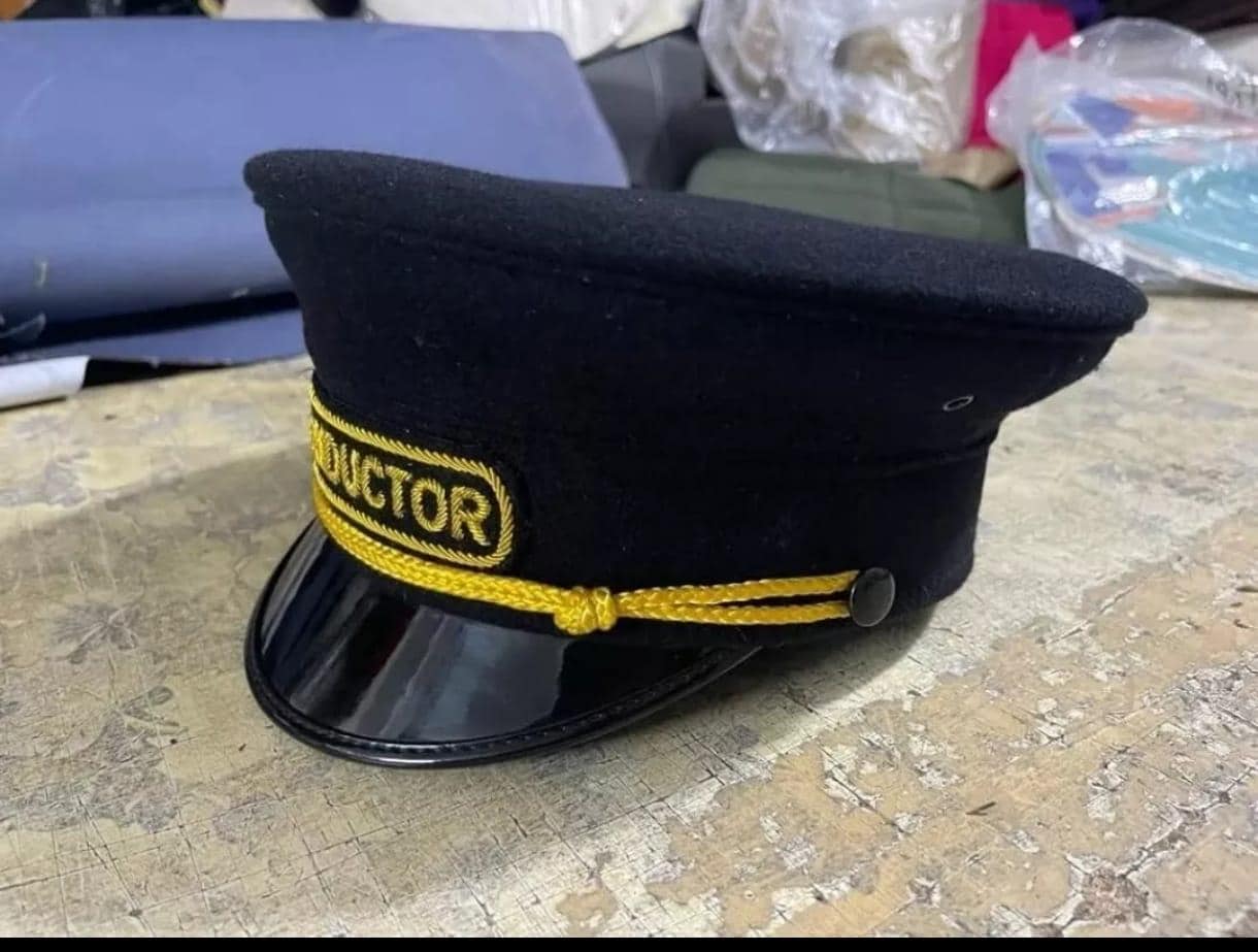 Train Conductor Railway Cap Railroad Officer Style Hat - Etsy