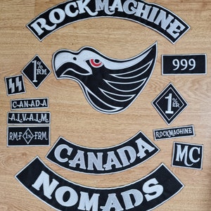 Rock Machine Mc Patches - Etsy