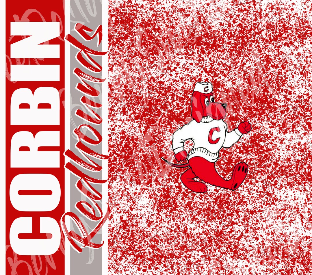 Corbin Redhounds TUMBLER Digital Sublimation Design-png - Etsy