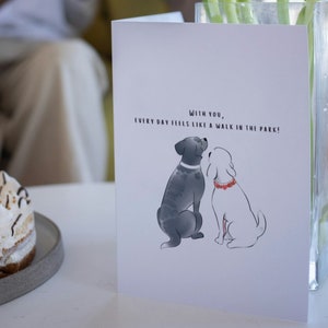 Printable Thank You Card, Every Day Feels Like A Walk in the Park, for ...