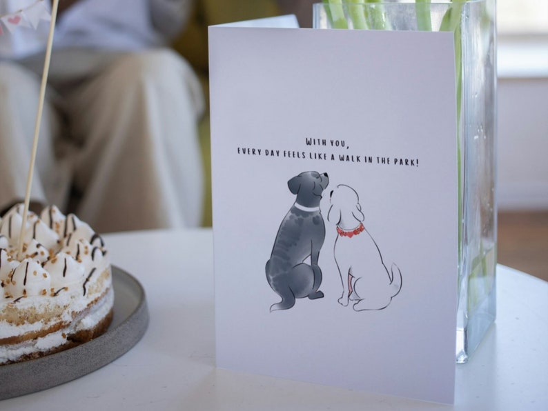 Printable Thank You Card, Every Day Feels Like A Walk in the Park, for ...