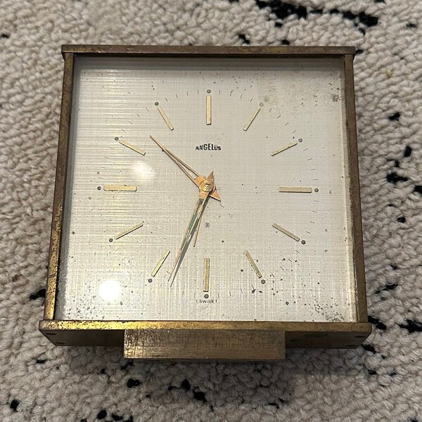 Mcm Desk Clock - Etsy