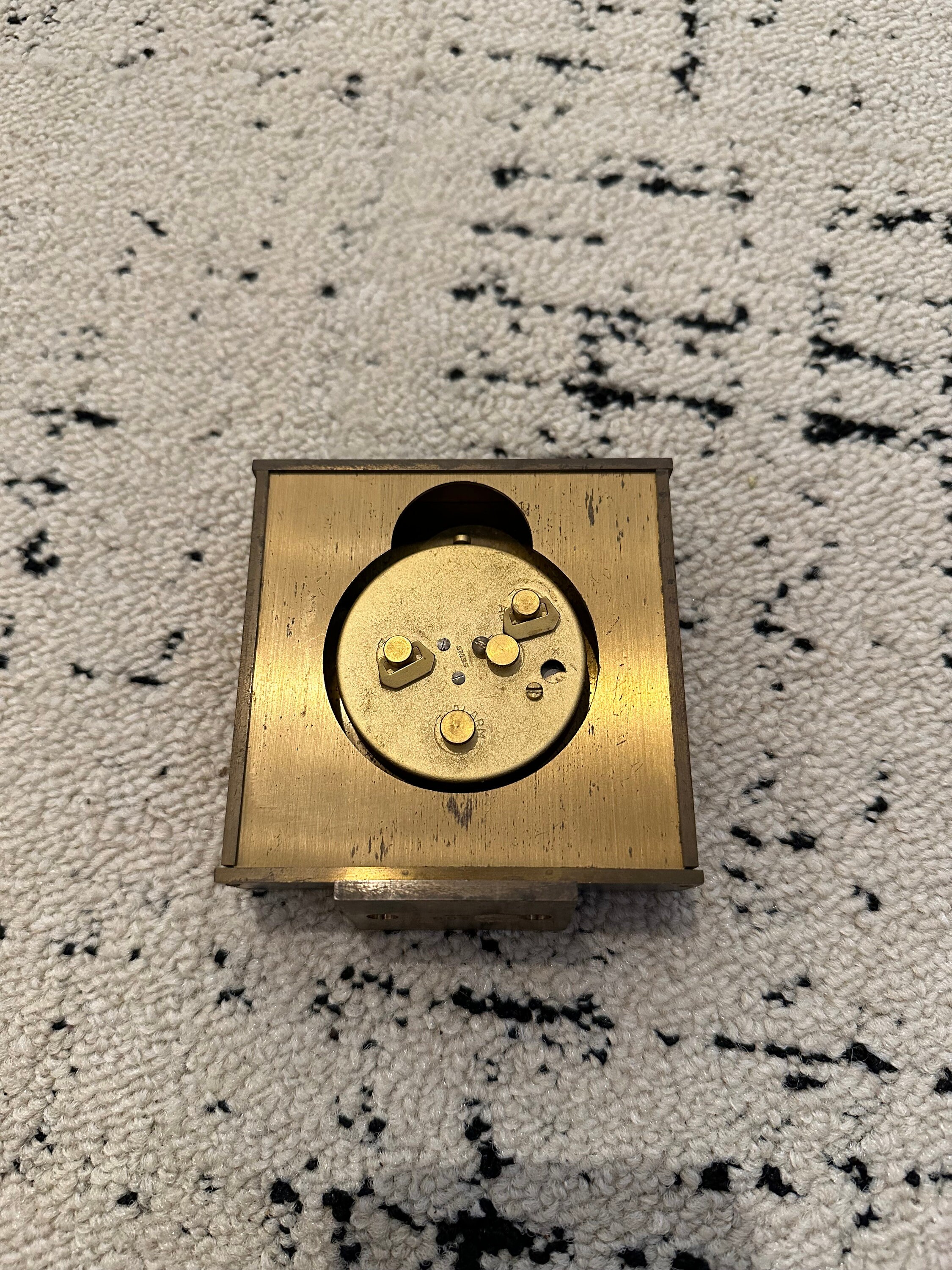 Angelus 8-day Desk Clock Swiss Made - Etsy