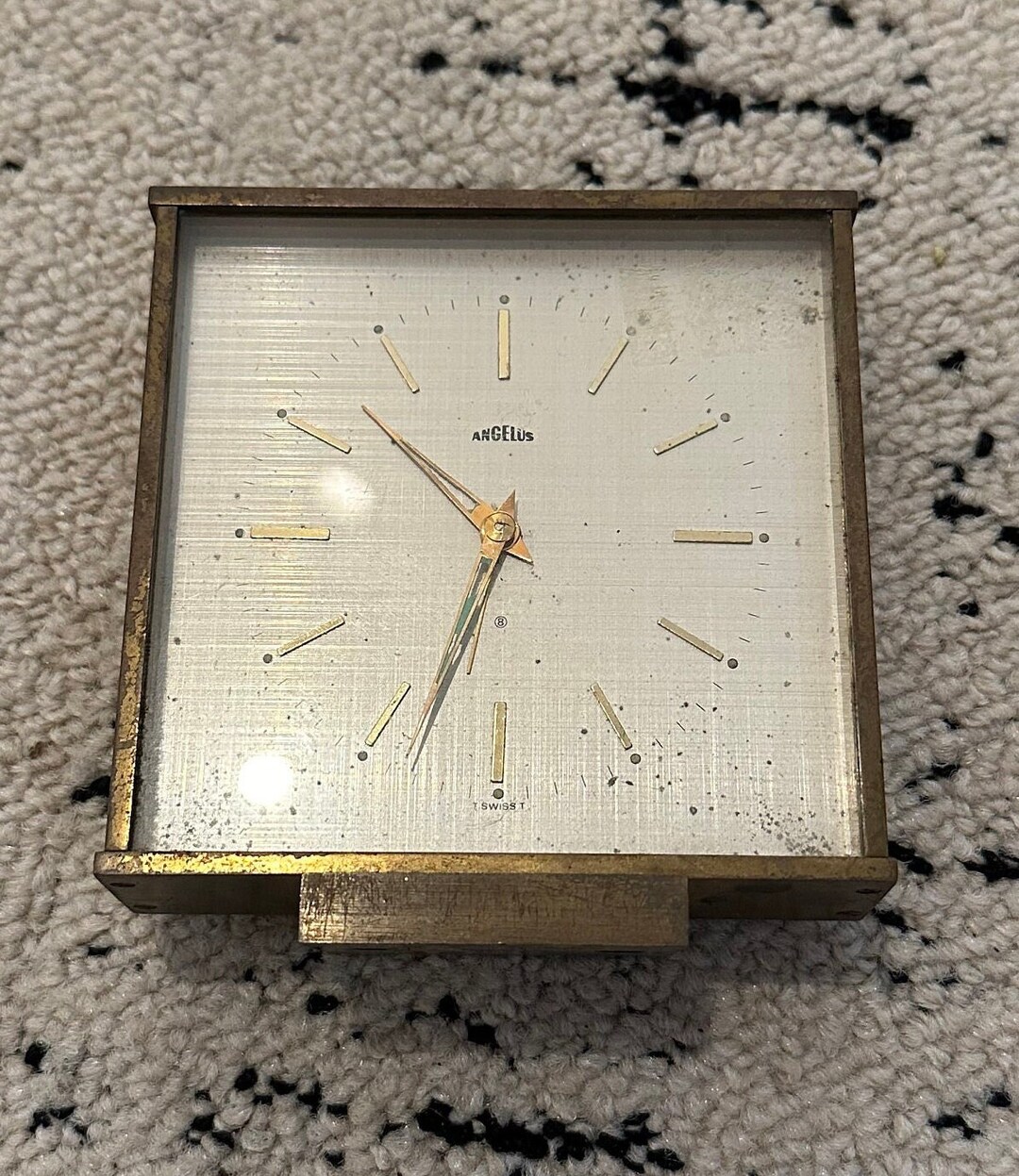 Angelus 8-day Desk Clock Swiss Made - Etsy