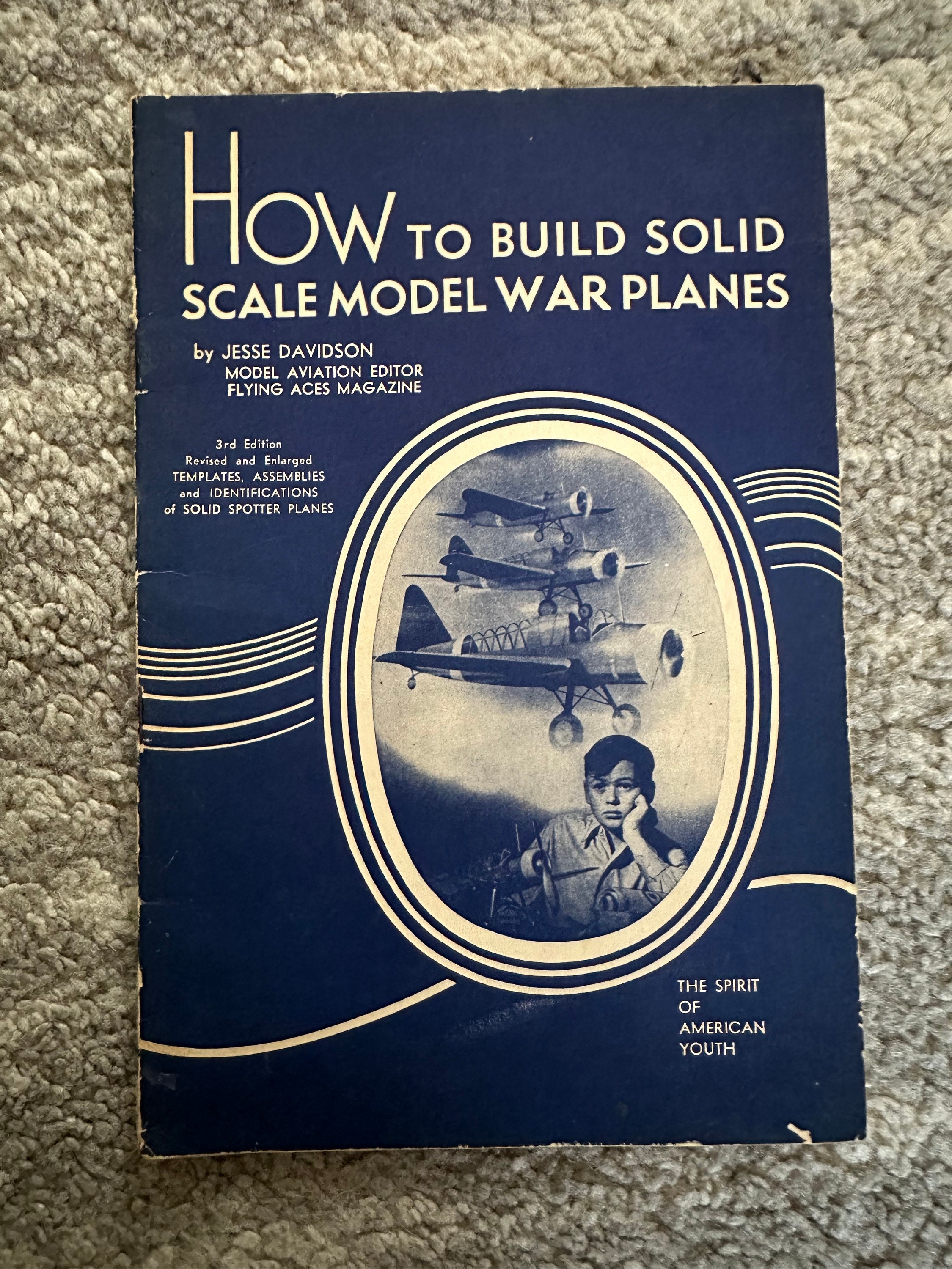 Book: How to Build Scale Model War Planes, 4th Edition, 1946 - Etsy