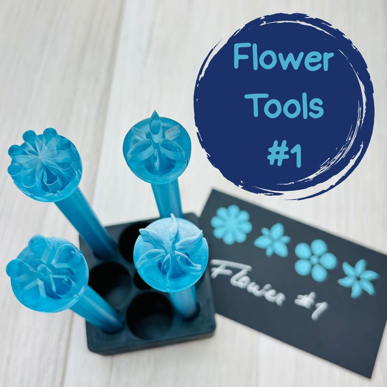 Floral Tools for Mandala | Dotting Flower Tool | Botanical Texture | 3D ...