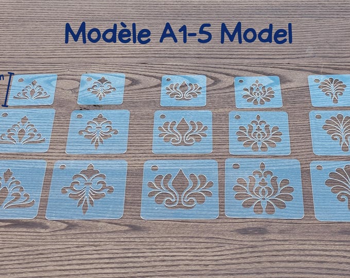 105 Mandala Stencils, ALL Model, Swoosh Stencil, Drawing Stencil, Dot Mandala Patterns ...