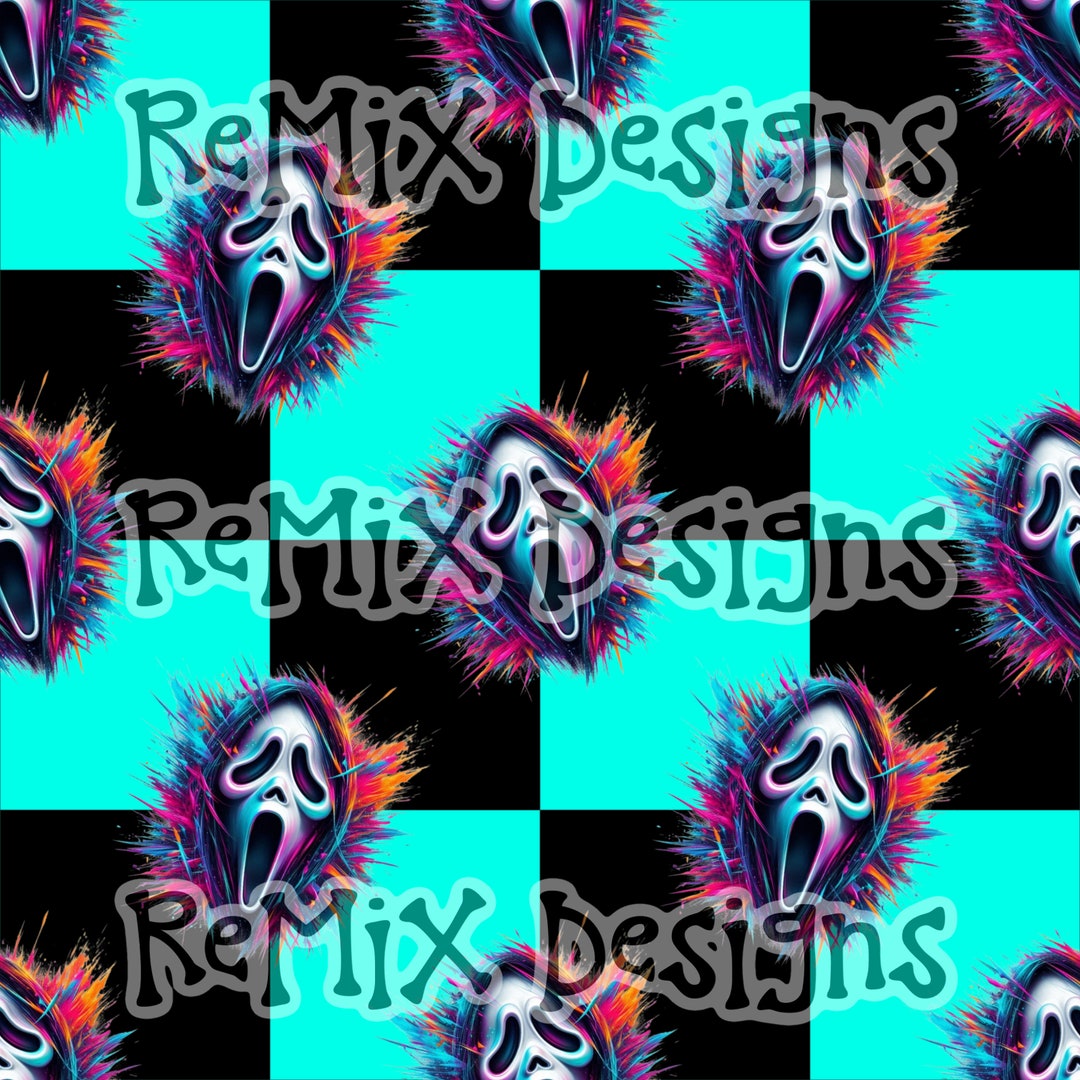 Neon Scream Ghostface What's Your Favorite Scary Movie, No You Hang up ...