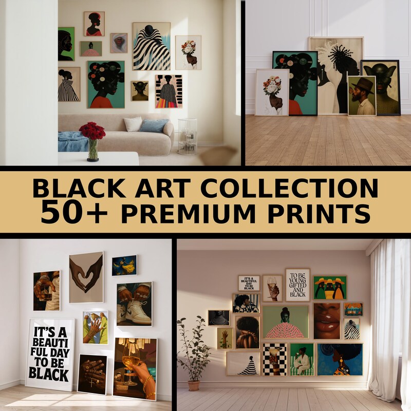 African American Wall Art - Etsy