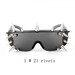 Spiked Sunglasses Futuristic Shades Windproof Designer - Etsy