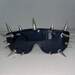Spiked Sunglasses Futuristic Shades Windproof Designer - Etsy