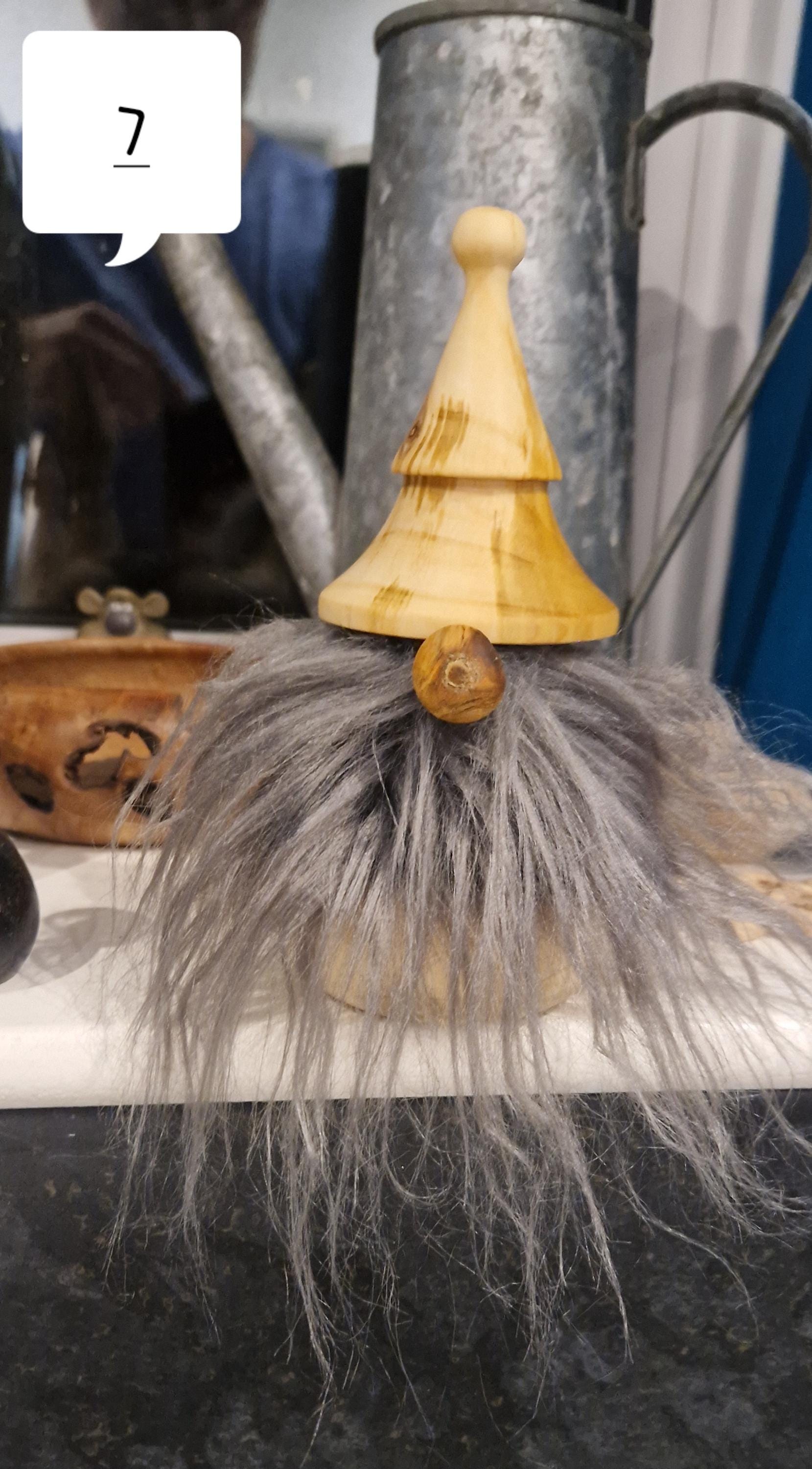 Gonk- Handmade Wood Turned Norwegian Gnome - Etsy UK