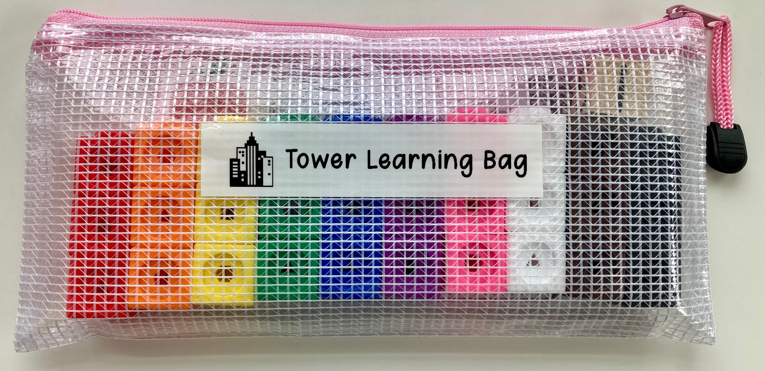 Tower Learning Bag. Busy Bag. Cubes. Fine Motor. Toddler. Play ...