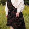 Men's Scottish Handmade Great Kilt 16th Century Highland Vintage Kilt Tartan Great Kilt ...