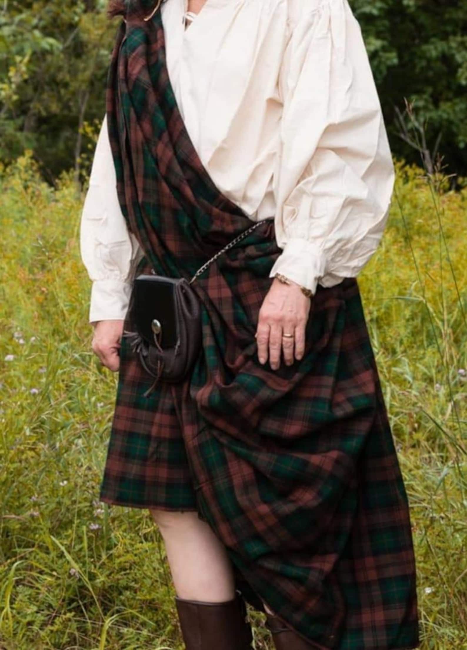 Men's Handmade Scottish Great Kilt, 16th Century Vintage Tartan - Etsy