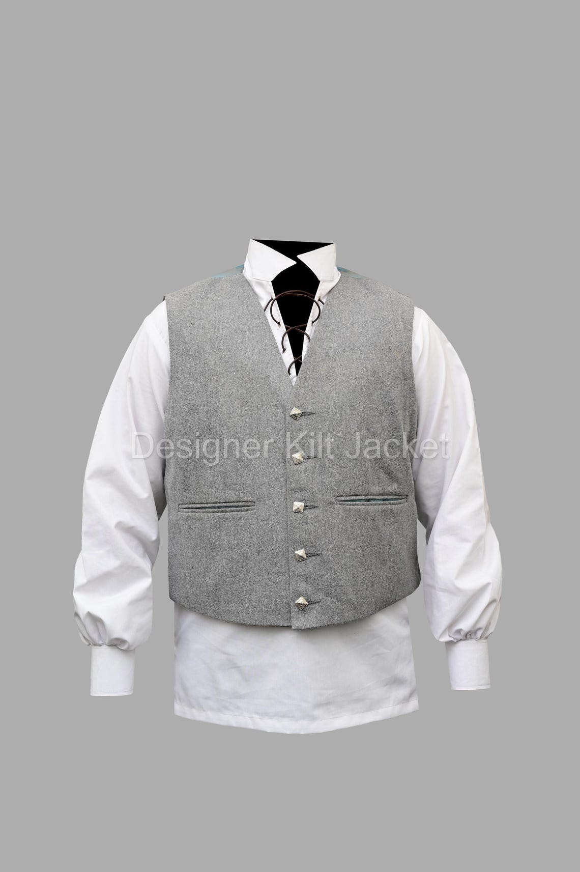 Men's Scottish Wool Sheriffmuir Doublet Kilt Jacket With Waistcoat - Etsy