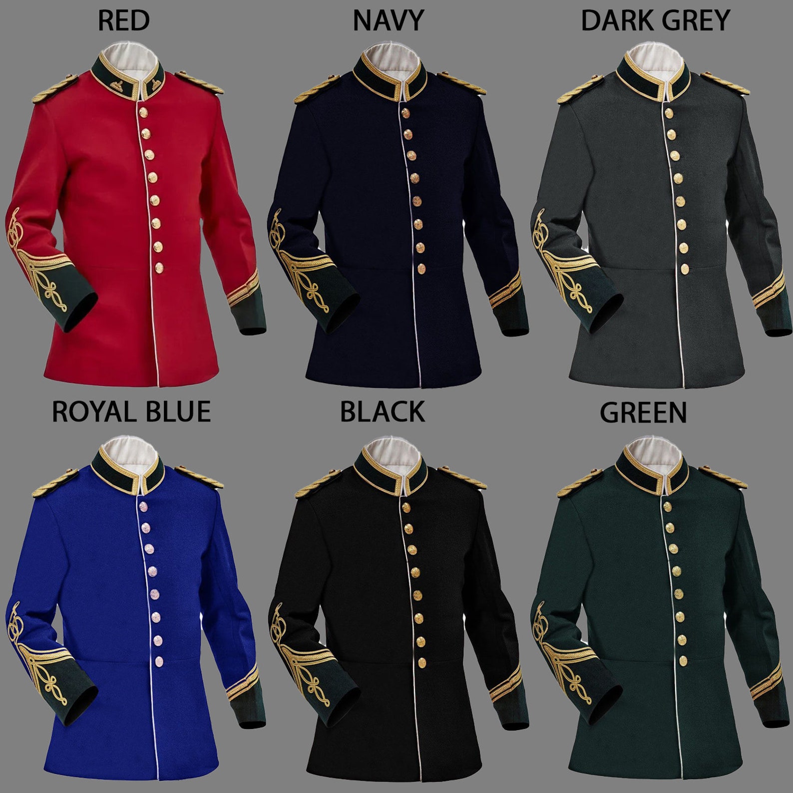 British Anglo Zulu War Tunic: Reproduction Melton Wool Officer's Jacket ...