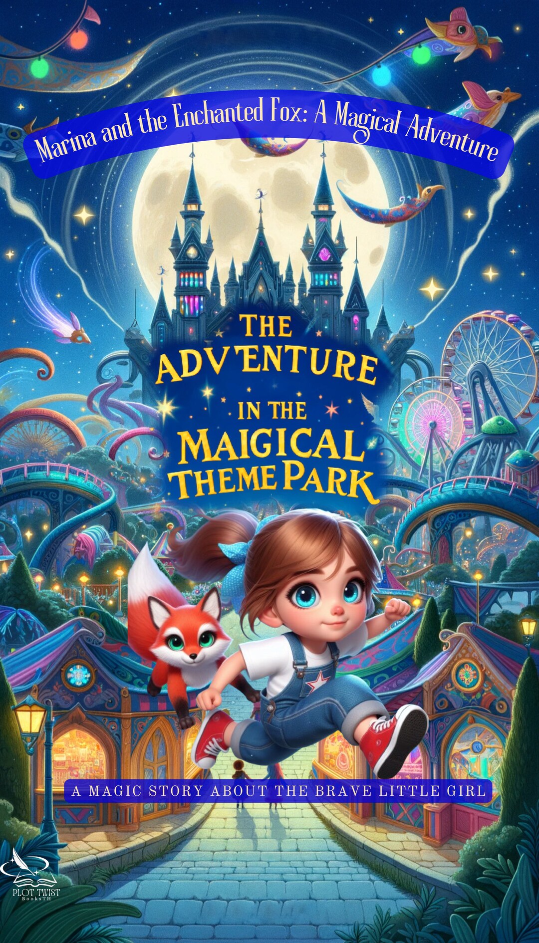 The Adventure in the Magical Theme Park, Children's Books, Bedtime ...