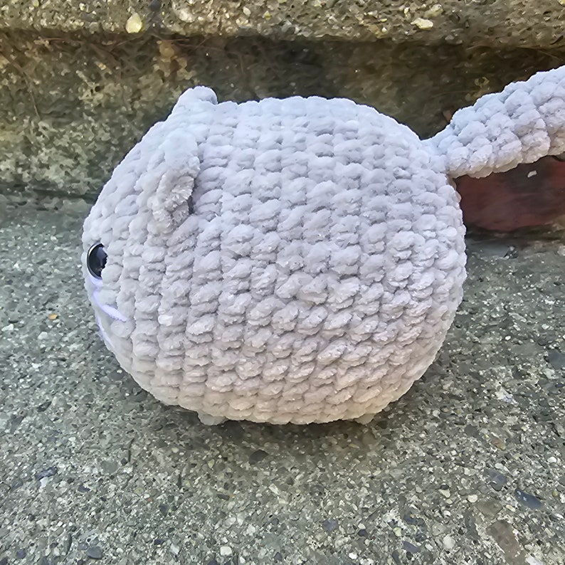 Crochet Plush Loaf Cat Gray Stuffed Animal - Etsy