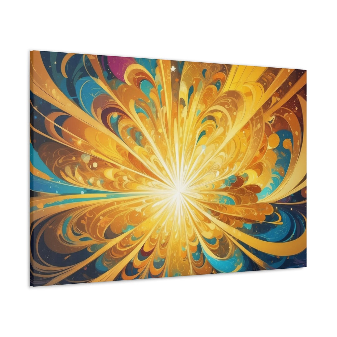 Creative Spark Abstract Art - Etsy