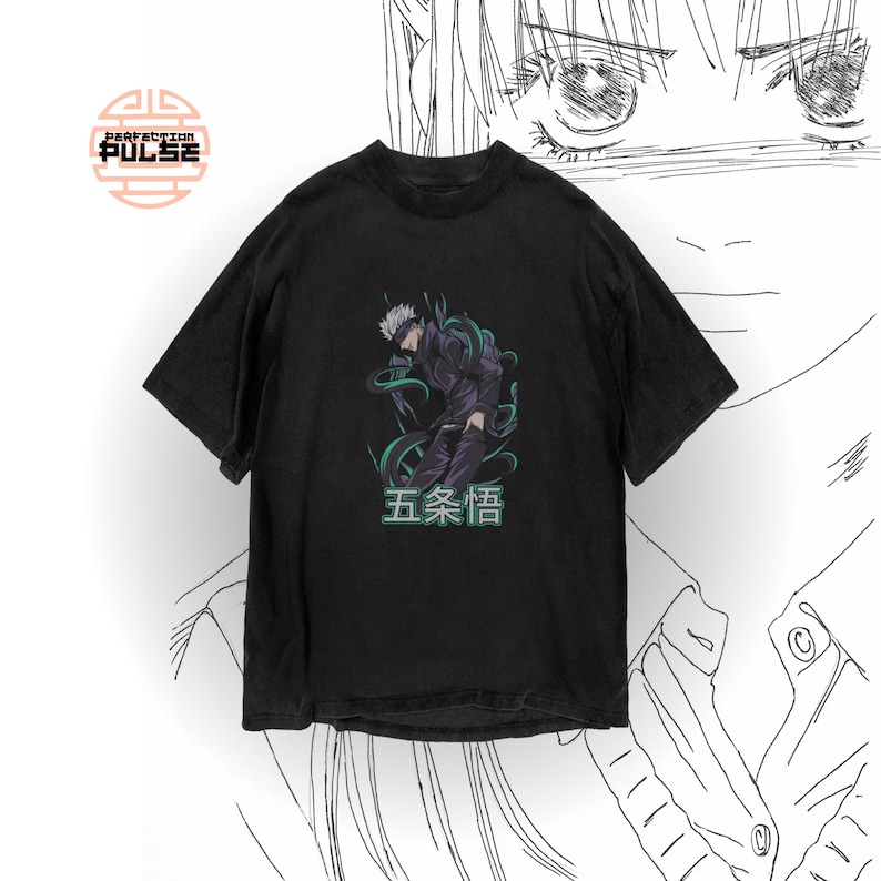 Jujutsu Kaisen Saturo Gojo Shirt, Jujutsu Kaisen Saturo Gojo Fan Shirt ...