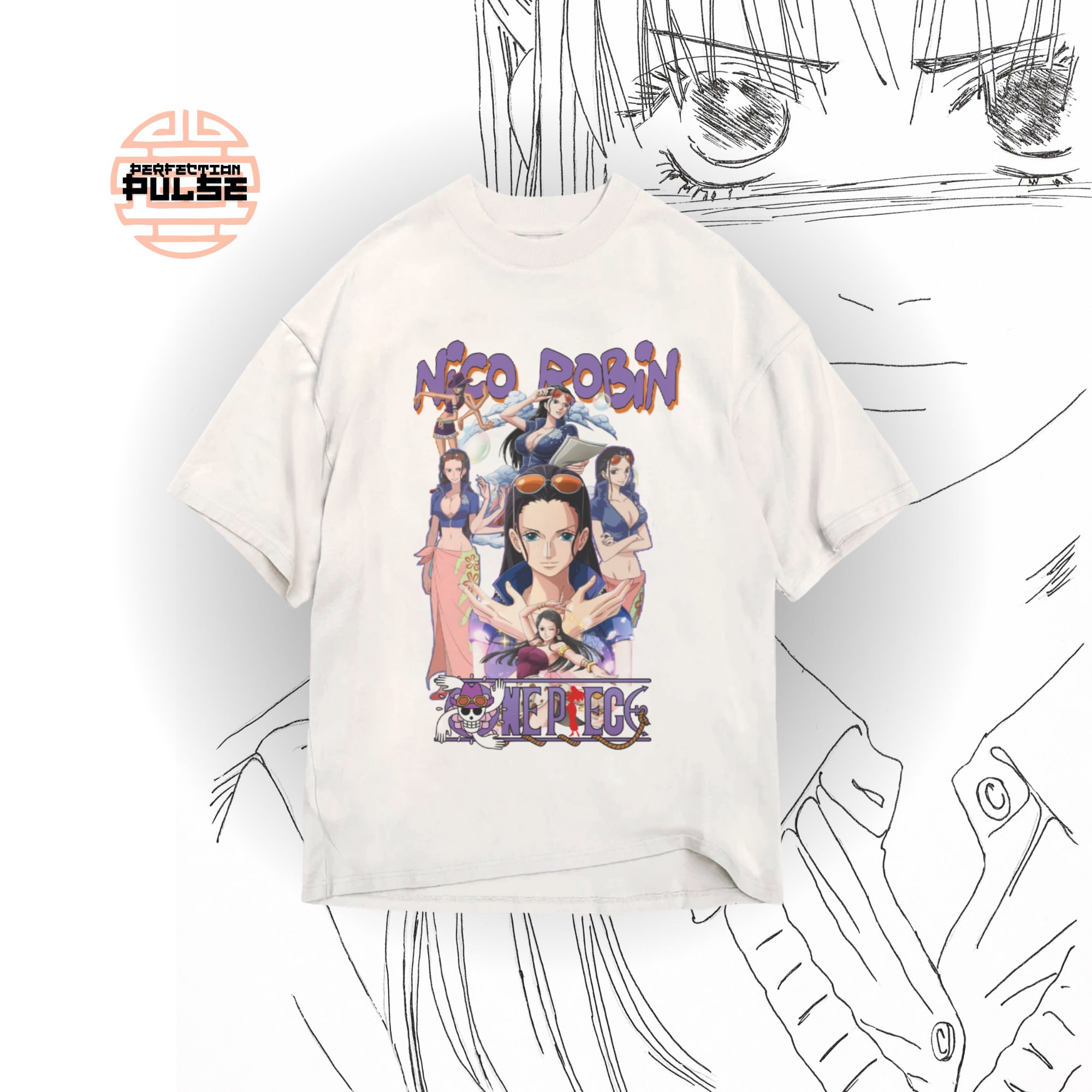 Nico Robin, Nico Robin Fan Shirt, Nico Robin Merch,nico Robin Anime ...