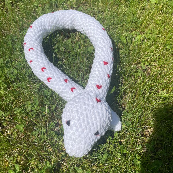 Crochet Snake Hearts Pattern - Etsy