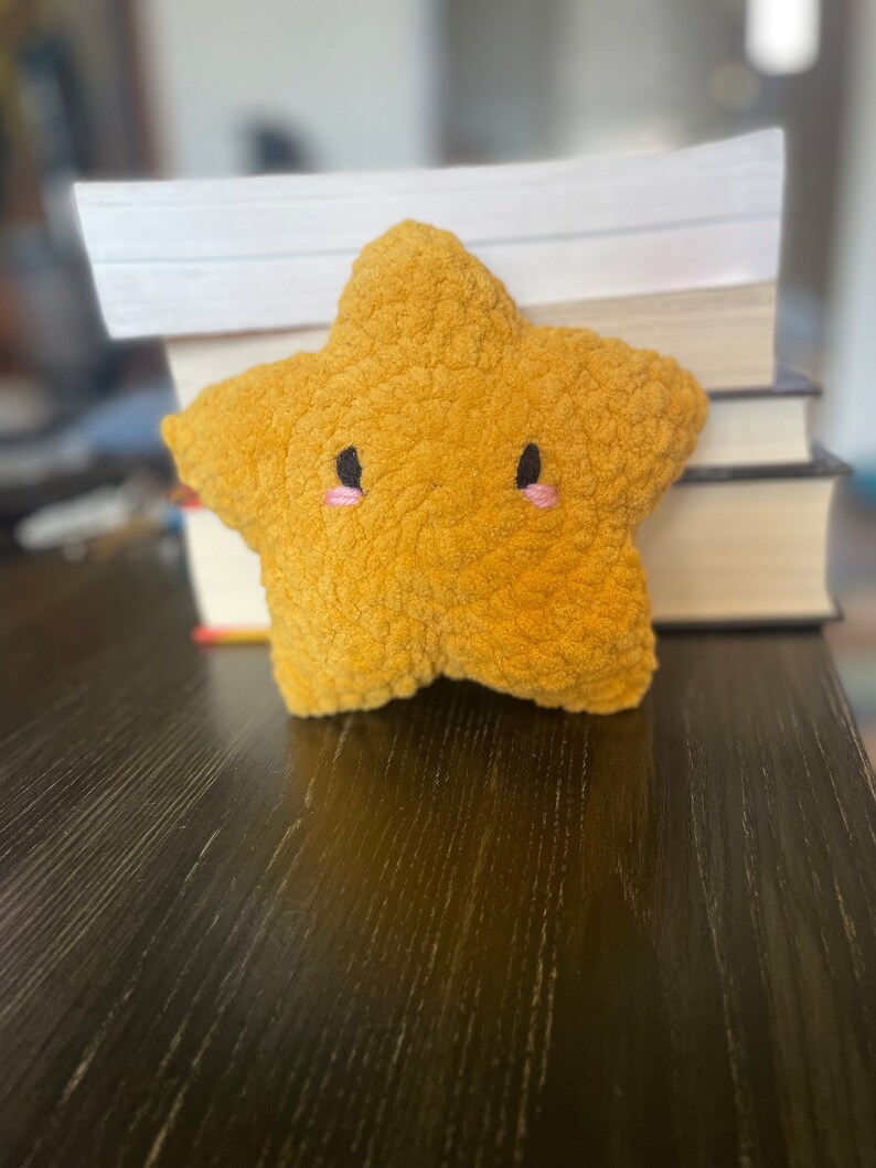 Crochet Star Plushie Yellow - Etsy