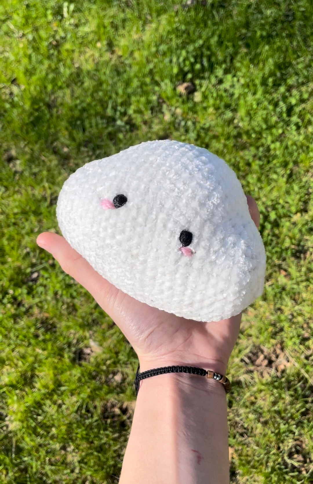 Crochet Velvet Cloud Squish Toy - Etsy