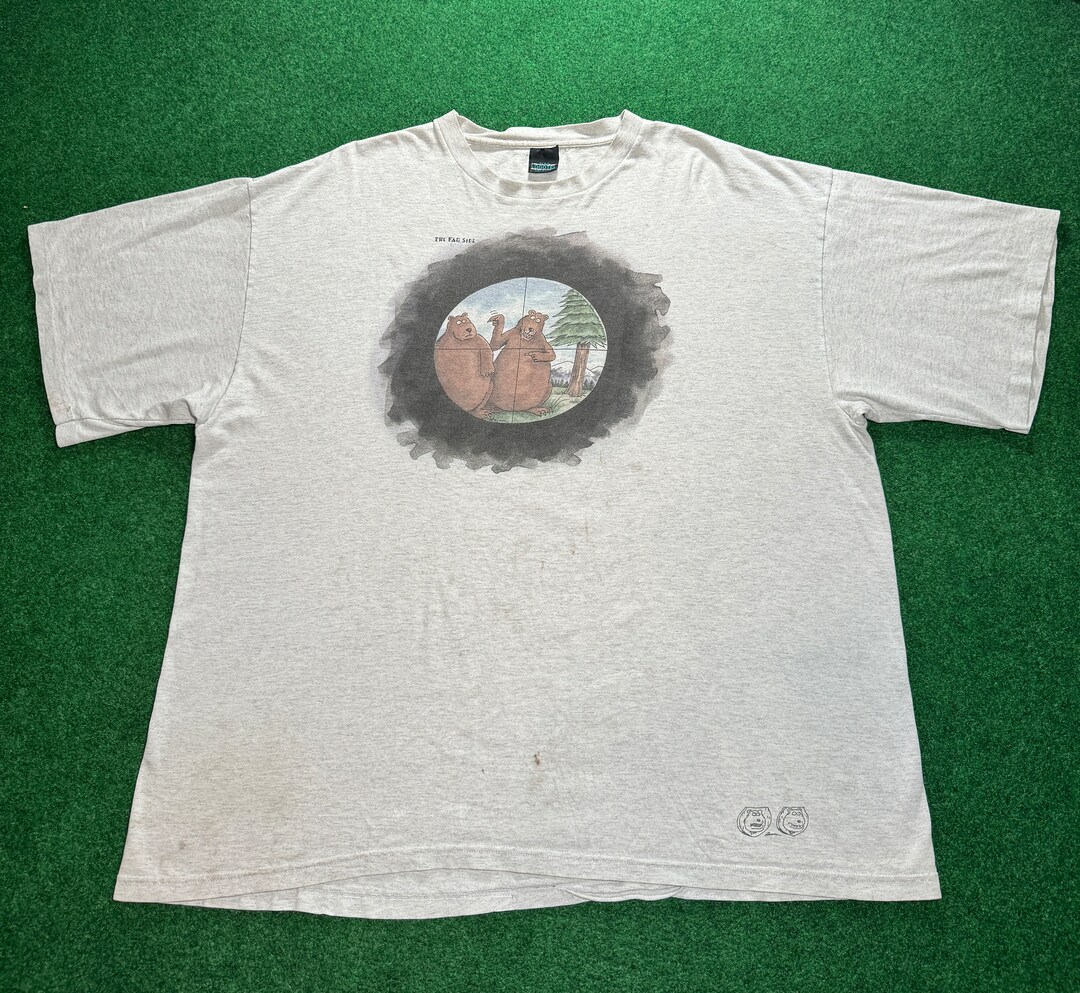 Vintage 90s the Far Side Gary Larson Bear Hunting Mens XXL T Shirt - Etsy
