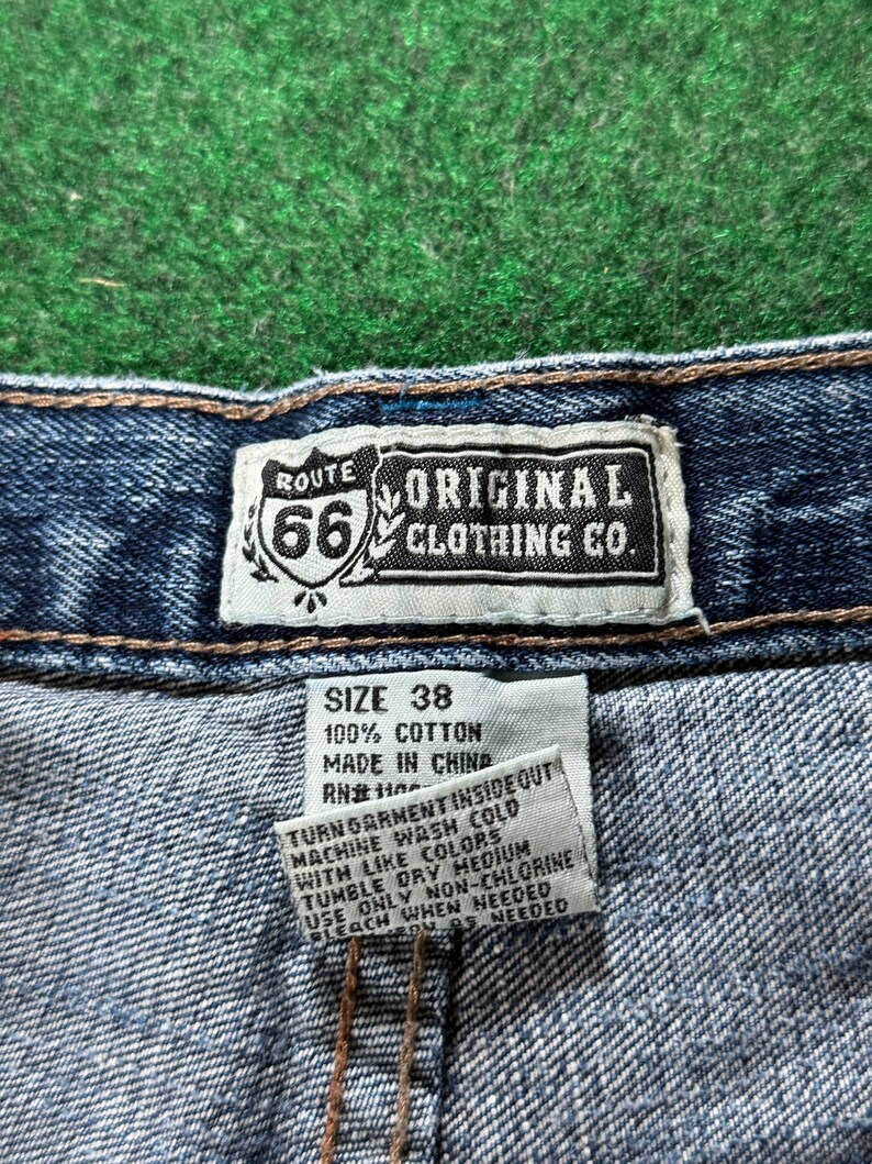 Y2K Ultra Baggy Jorts Below Knee Mens Affliction Southpole Style 38x16 ...