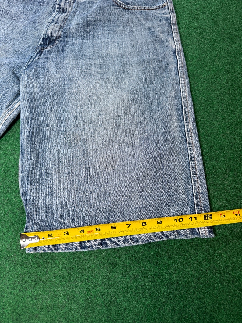 Y2K Ultra Baggy Jorts Below Knee Mens Affliction Southpole Style 38x16 ...