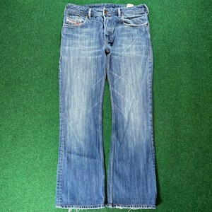 Y2K Diesel Zathan Wash 00N70 Mens 31x32 Whiskers Bootcut Jeans - Etsy