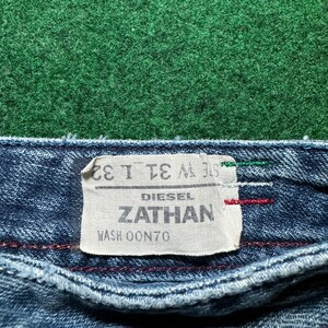 Y2K Diesel Zathan Wash 00N70 Mens 31x32 Whiskers Bootcut Jeans - Etsy