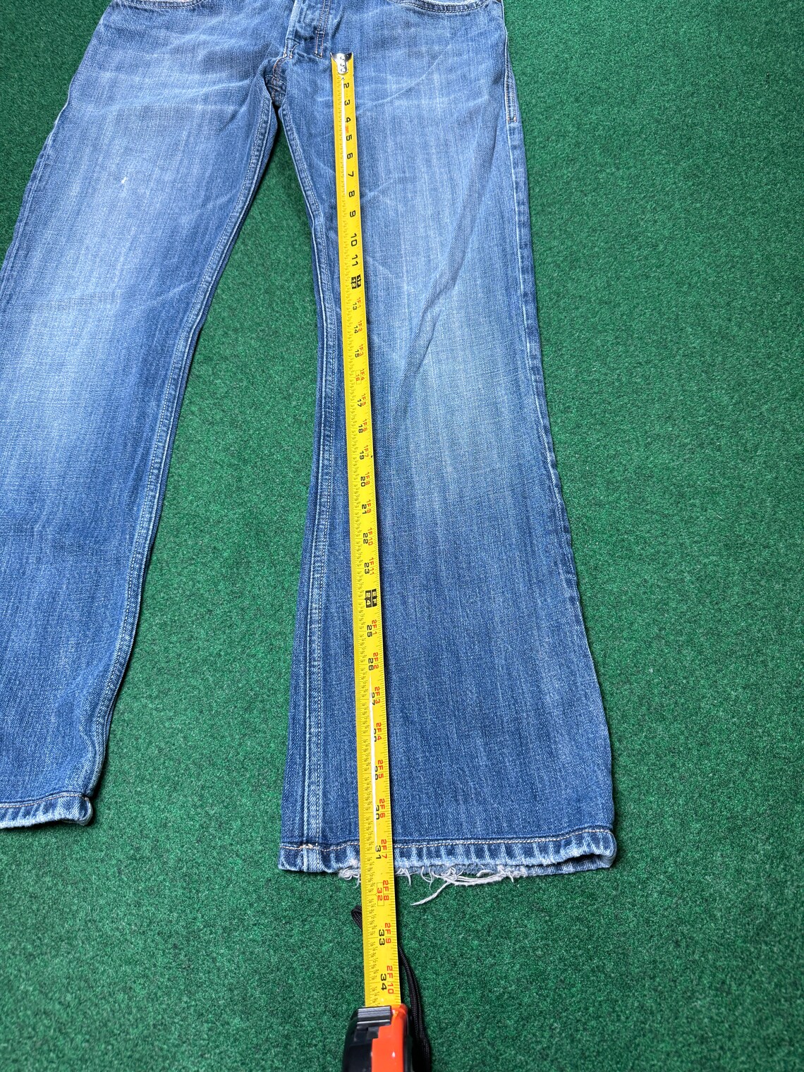 Y2K Diesel Zathan Wash 00N70 Mens 31x32 Whiskers Bootcut Jeans - Etsy