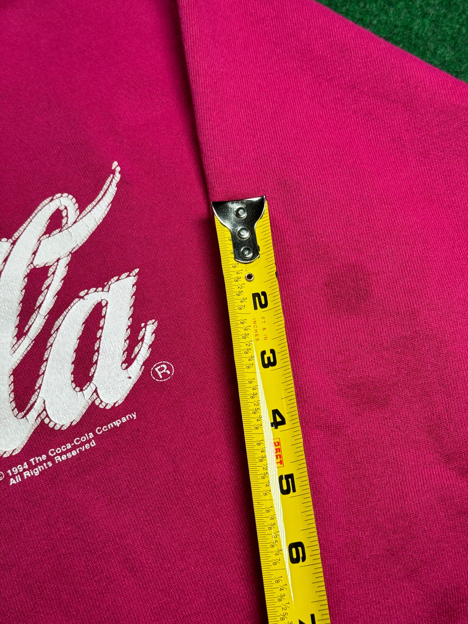 Vintage 90s Coca Cola Signal Womens Medium RARE Pink Crewneck ...