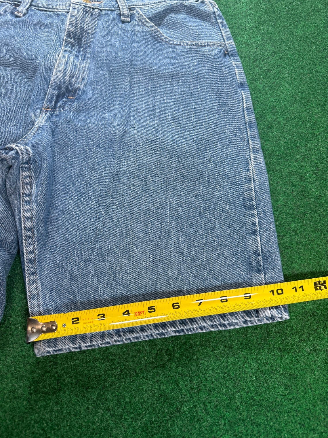 Y2K Relaxed Fit Baggy Jorts Mens 34x11 Mens Denim Shorts - Etsy