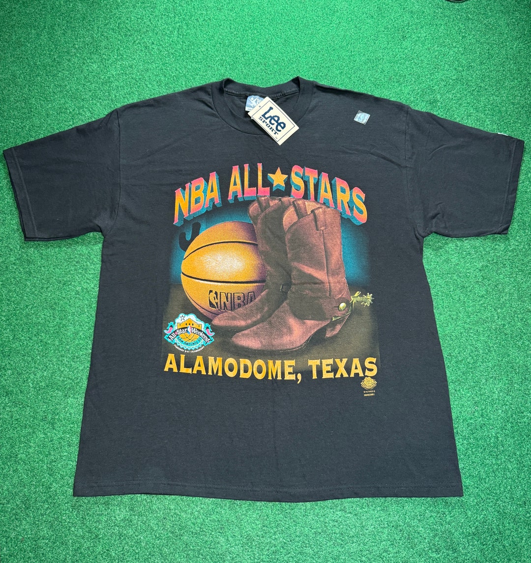 VTG 90s Lee Sports 96 NBA All Star Weekend Alamodome Texas Basketball ...