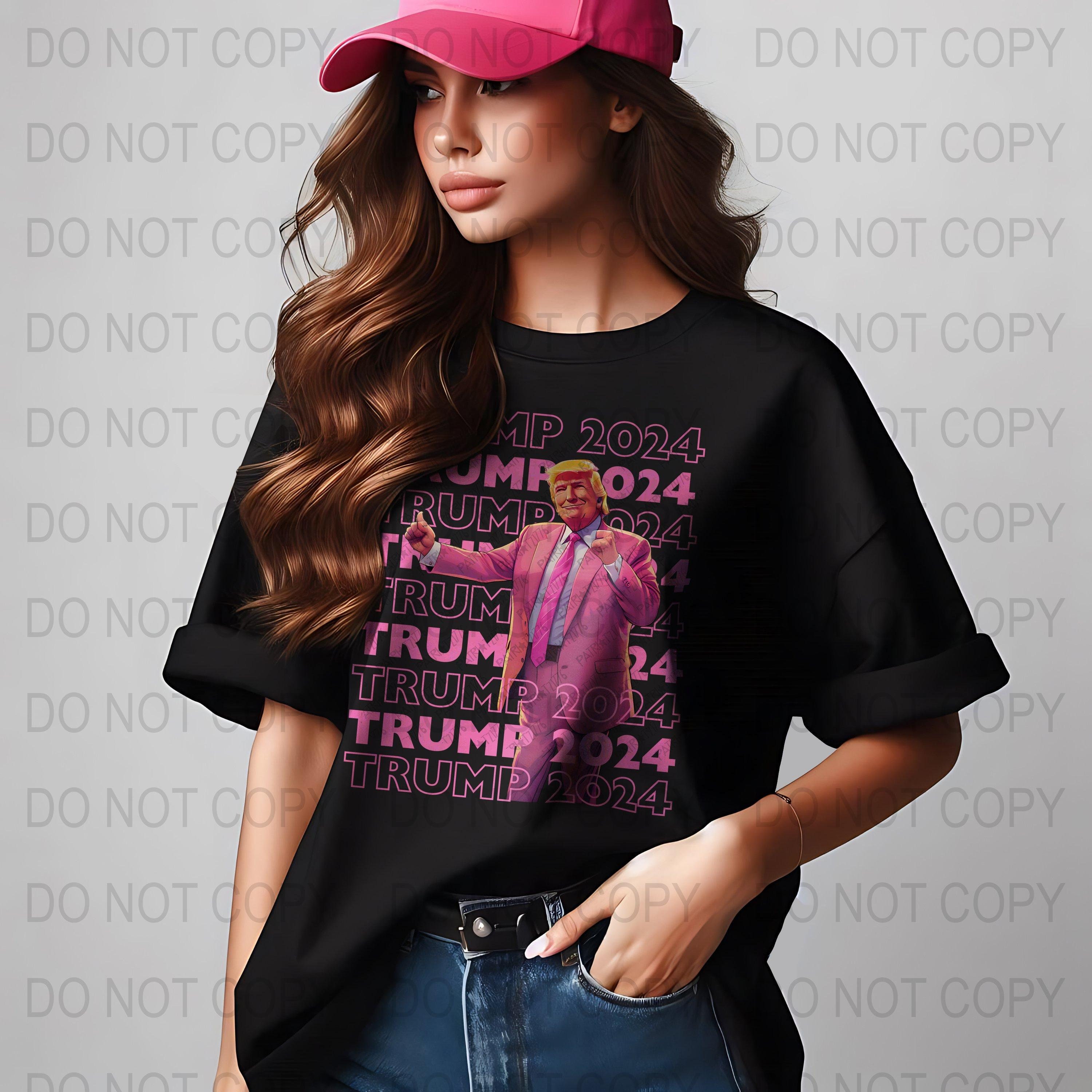Pink Trump 2024 Pro Trump PNG, MAGA Supporter Election 2024 Graphic ...