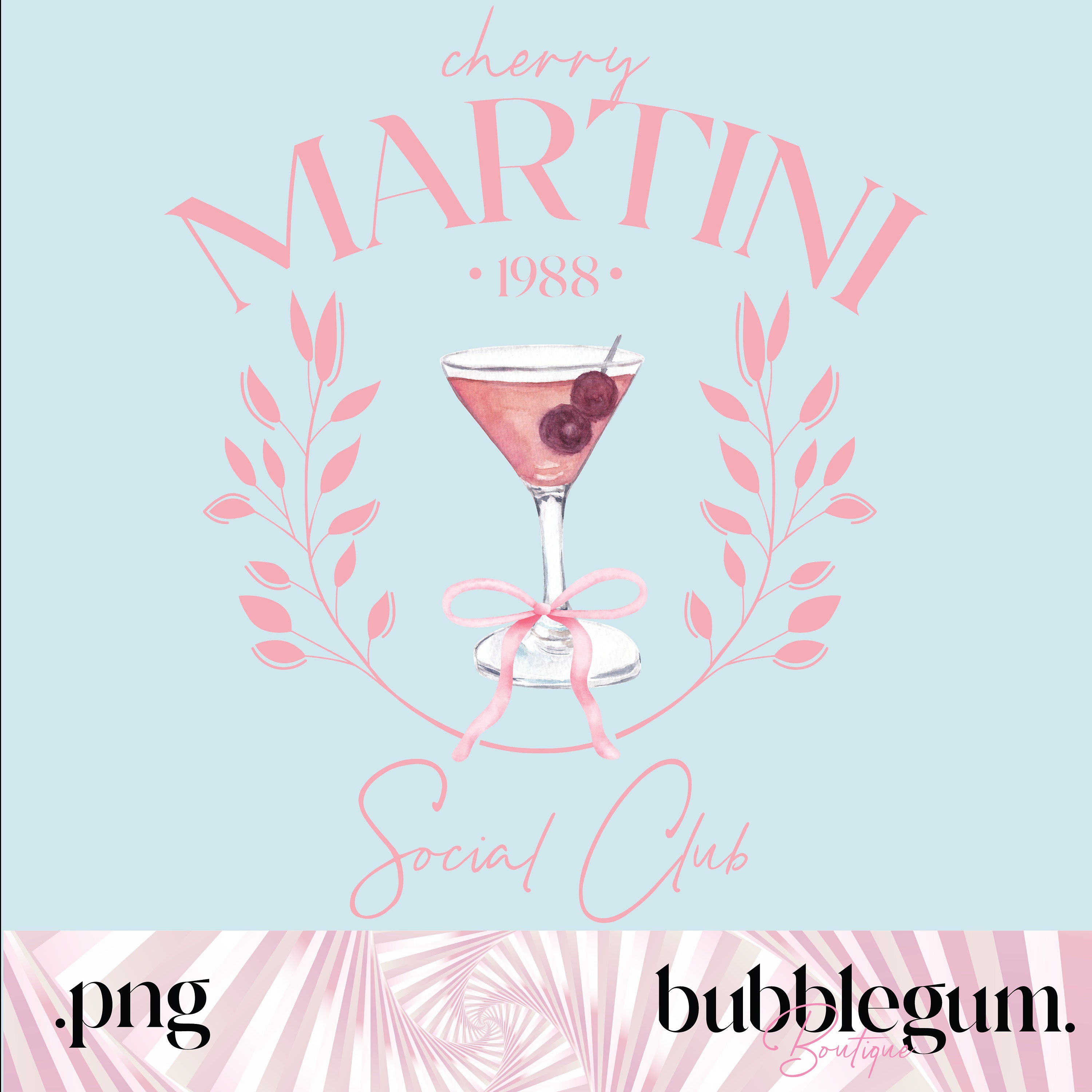 Coquette Social Club Art, Cherry Martini Social Club Girlcore Girly PNG ...